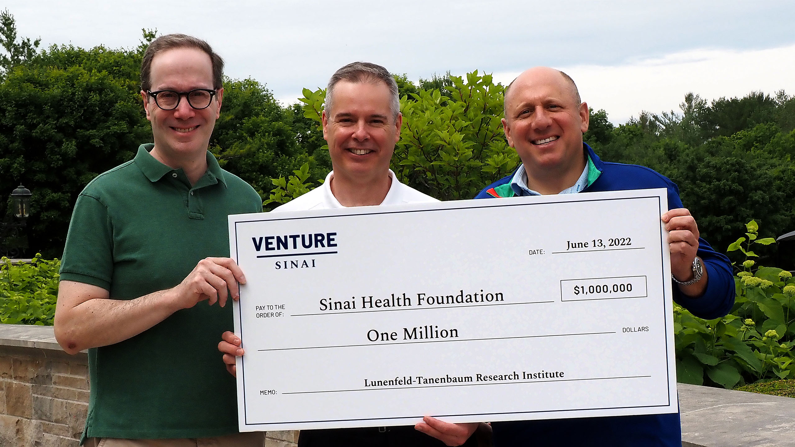 Kenny Albert and Jonathan Pollack | Sinai Health